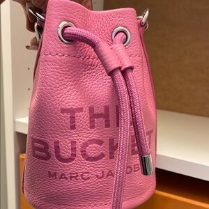 Marc Jacobs | Bags | Marc Jacobs Pink Bucket Bag | Poshmark